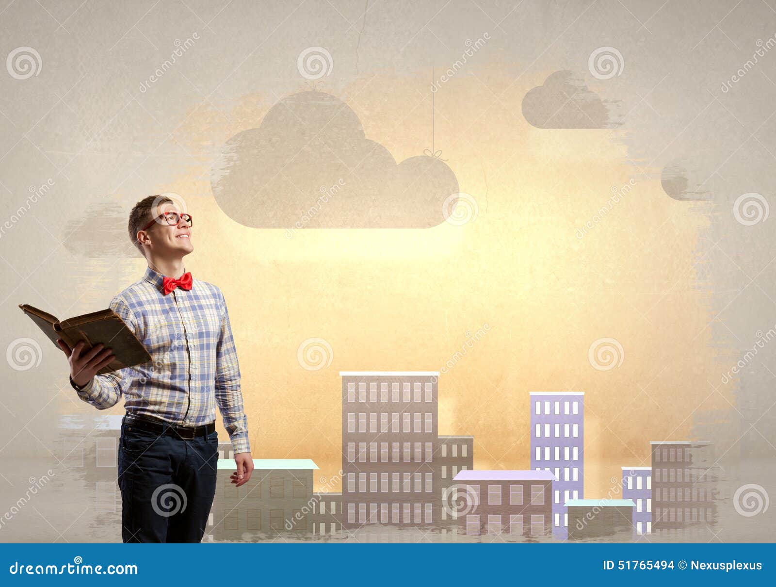 Big science head stock photo. Image of business, overworked - 51765494