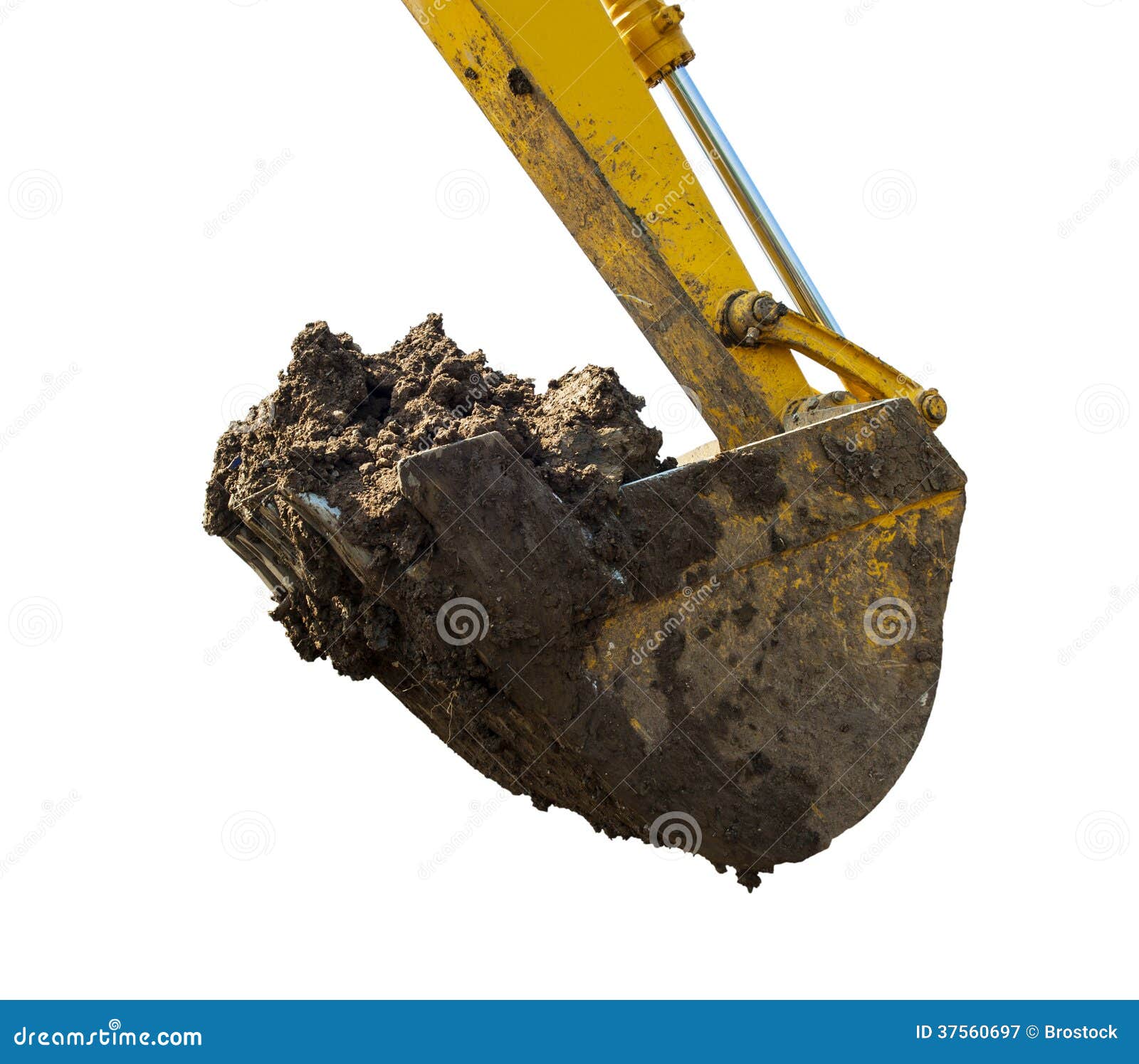 Big scoop stock image. Image of building, machinery, picking - 37560697