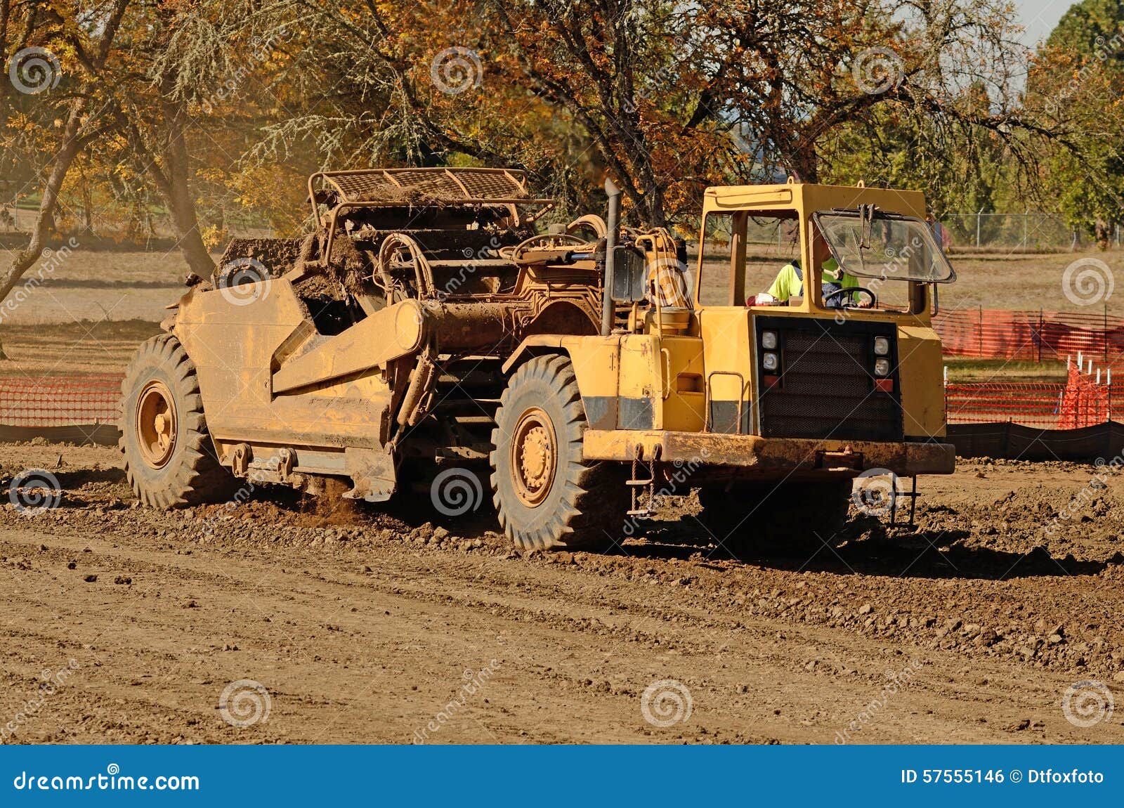 Big Scraper stock photo. Image of contractor, construction - 57555146