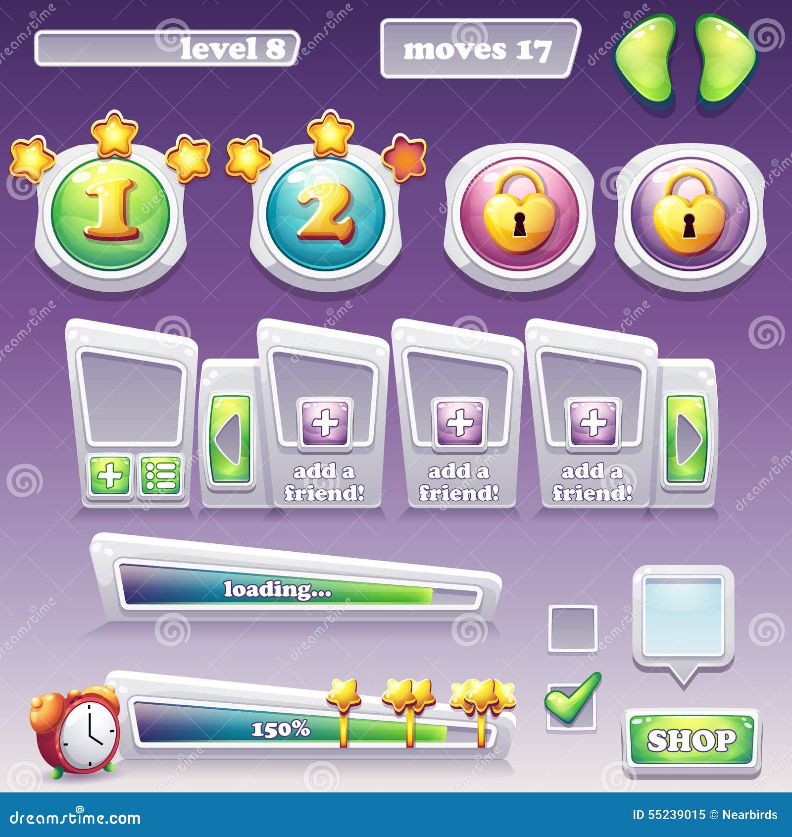 Computer In Progress Loading Bar Cartoon Vector | CartoonDealer.com ...