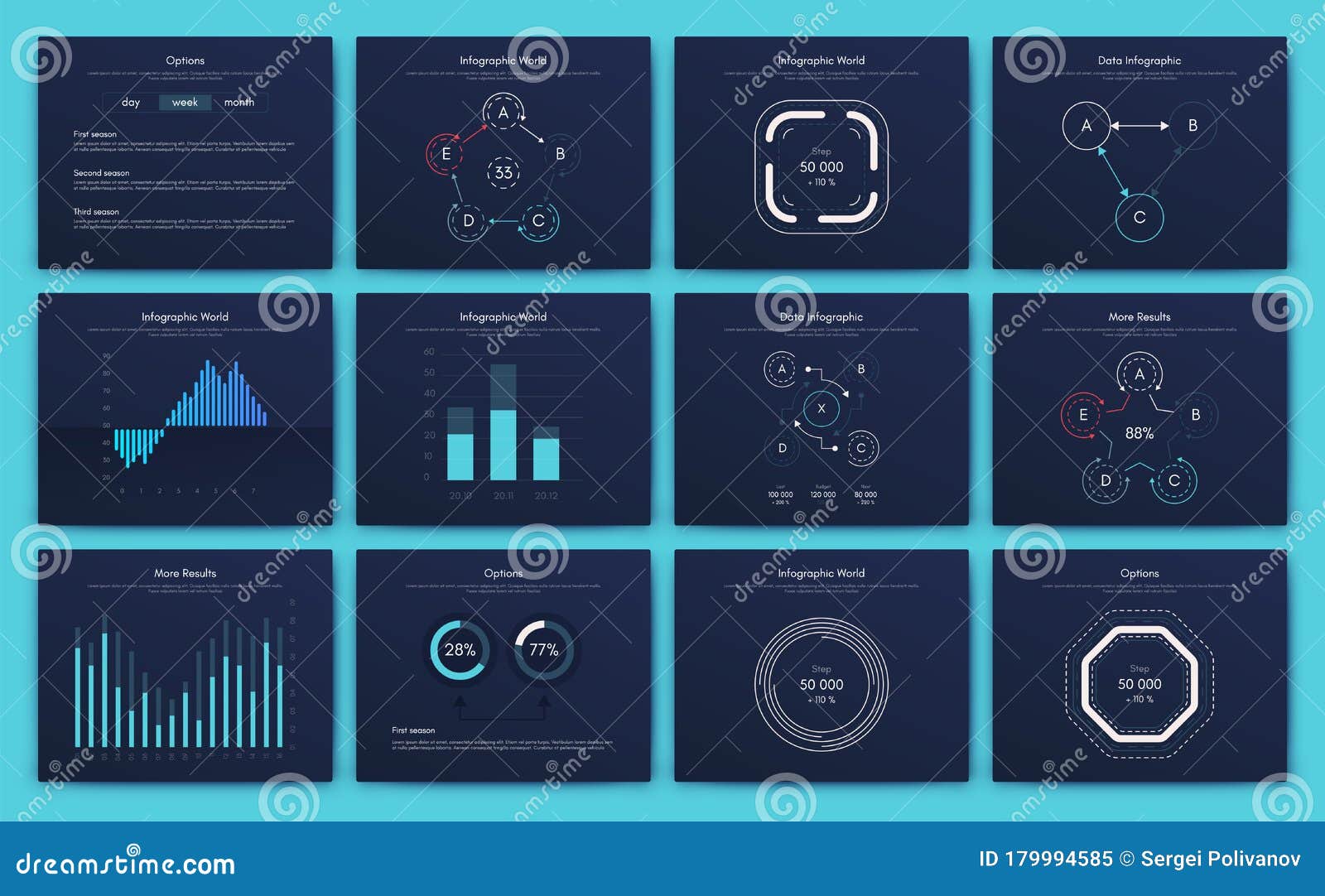 Big Set of Infographics Elements. EPS10. Stock Vector Stock ...