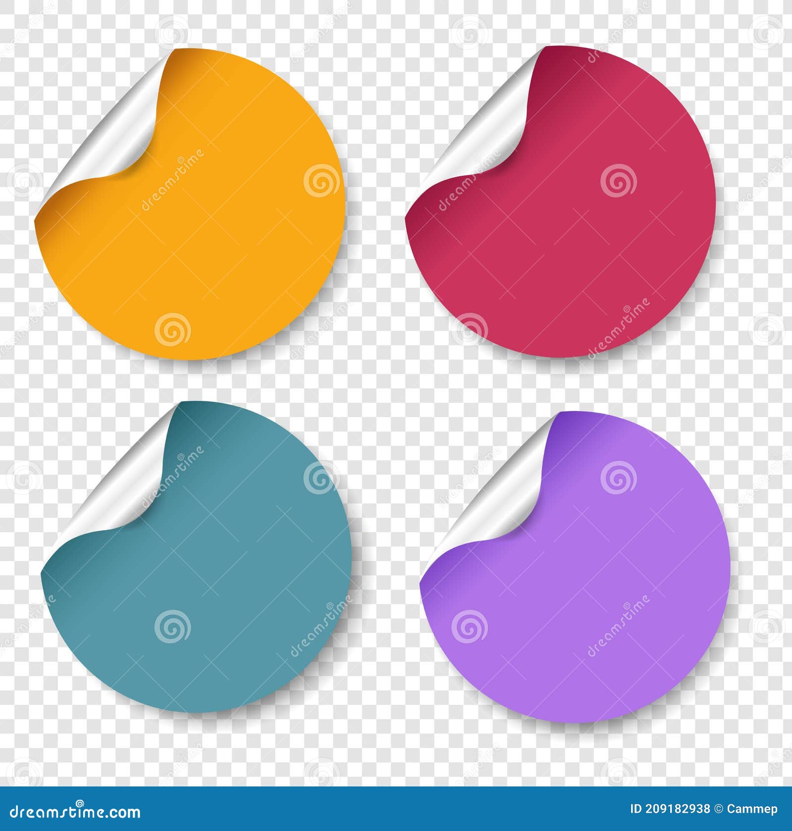 Big Set Label Transparent Background Stock Vector - Illustration of ...