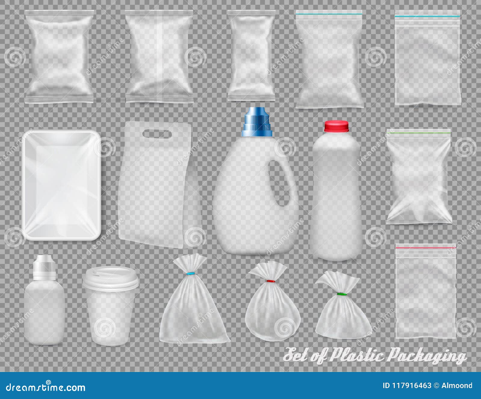 Set Of Polypropylene Plastic Pipes On Blue Background Stock Photography ...