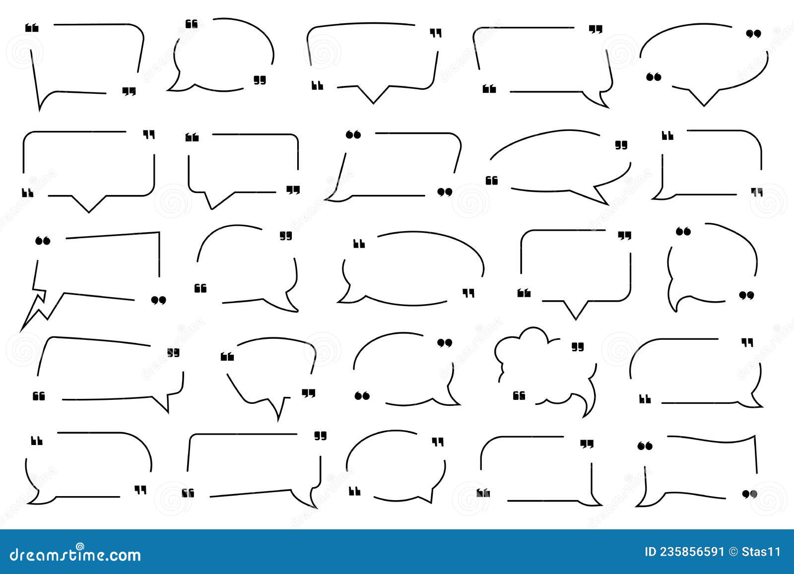 Bubbles Textbox Cartoon Set Vector With Shock Sign | CartoonDealer.com ...