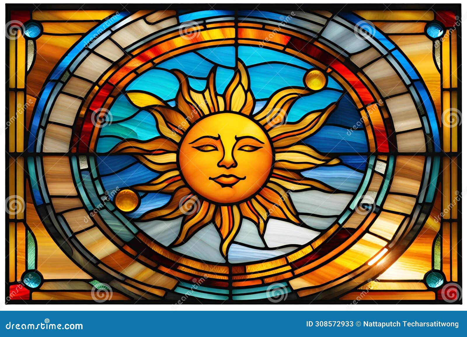 Big Set of Realistic Sun Icon for Weather Design Stock Illustration ...