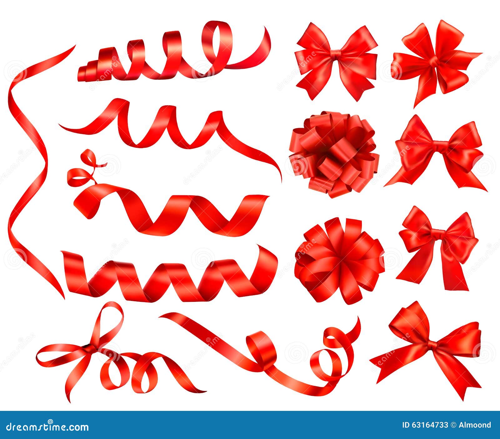 Bows Vector Illustration | CartoonDealer.com #13408992
