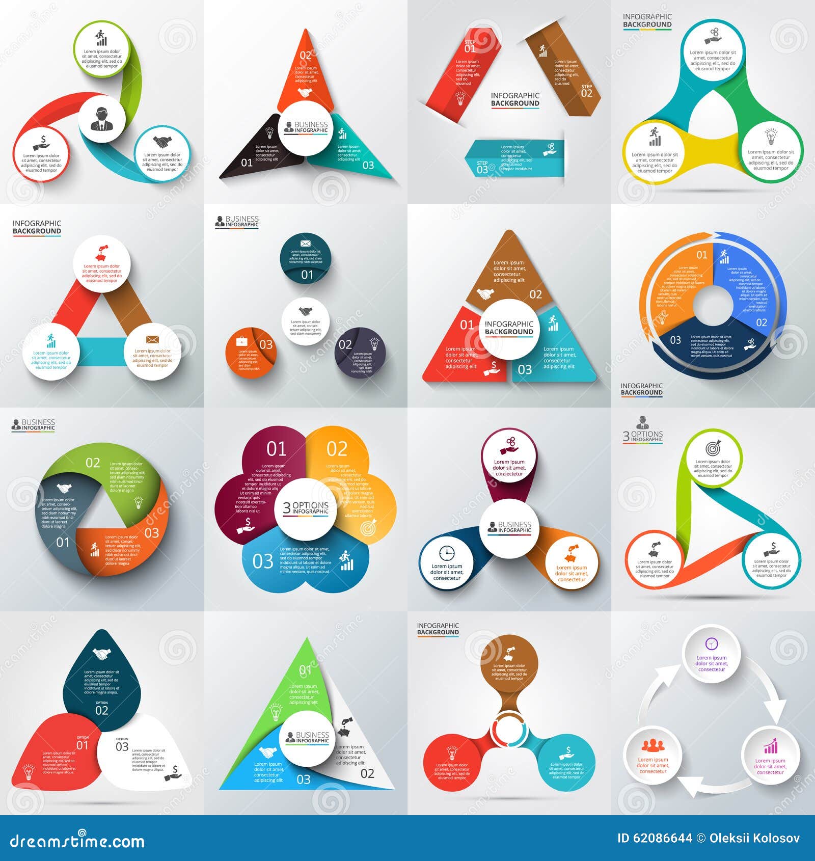 Big Set of Vector Elements for Infographic. Stock Vector - Illustration ...