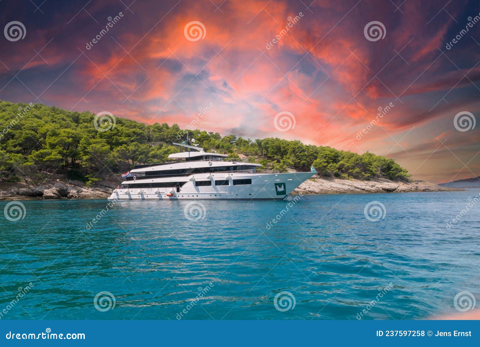 A big ship stock photo. Image of evening, watercraft - 237597258