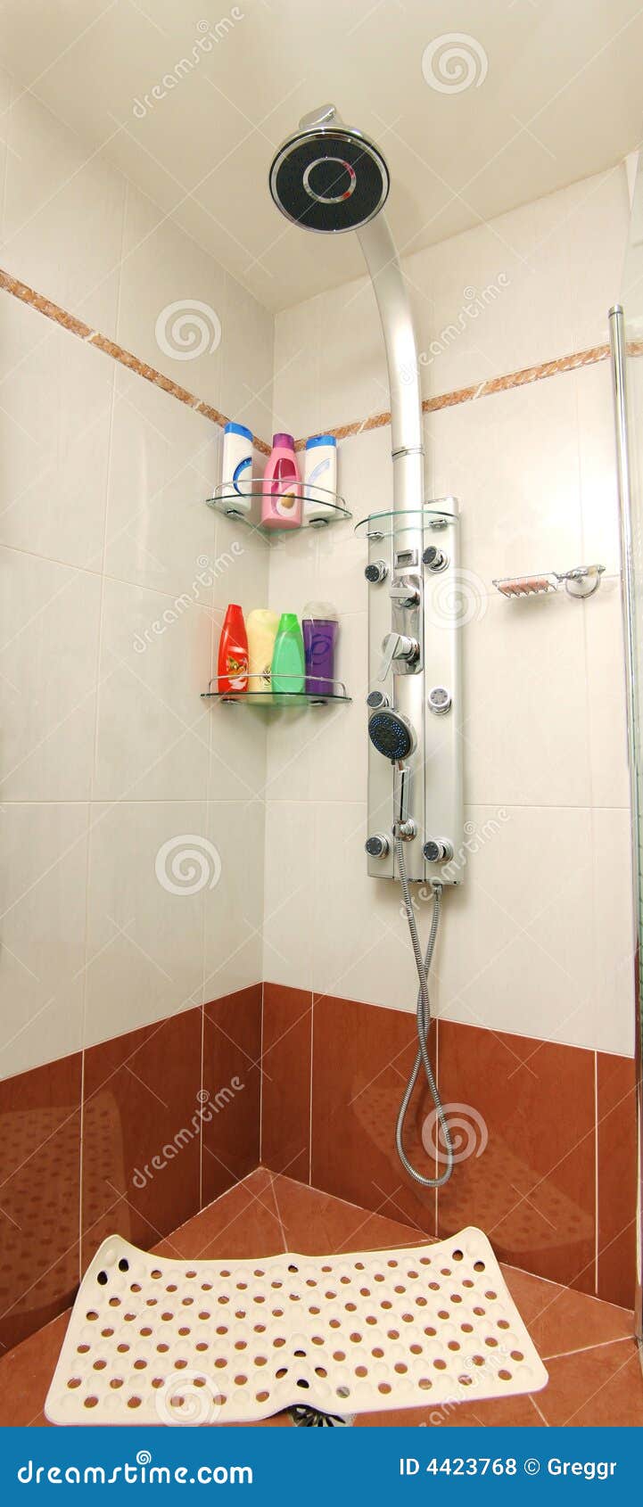 Big shower stock photo. Image of falling, pouring, elegance - 4423768