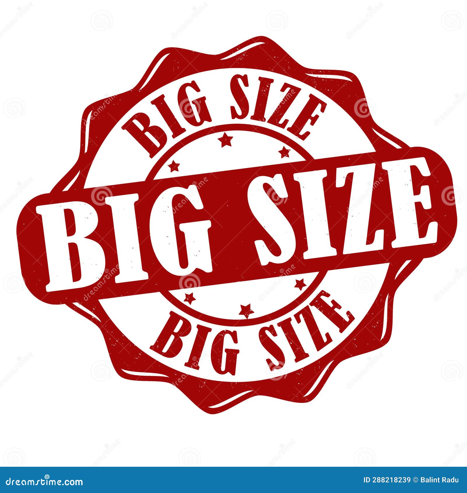 Big Size Grunge Rubber Stamp Stock Illustration - Illustration of icon ...