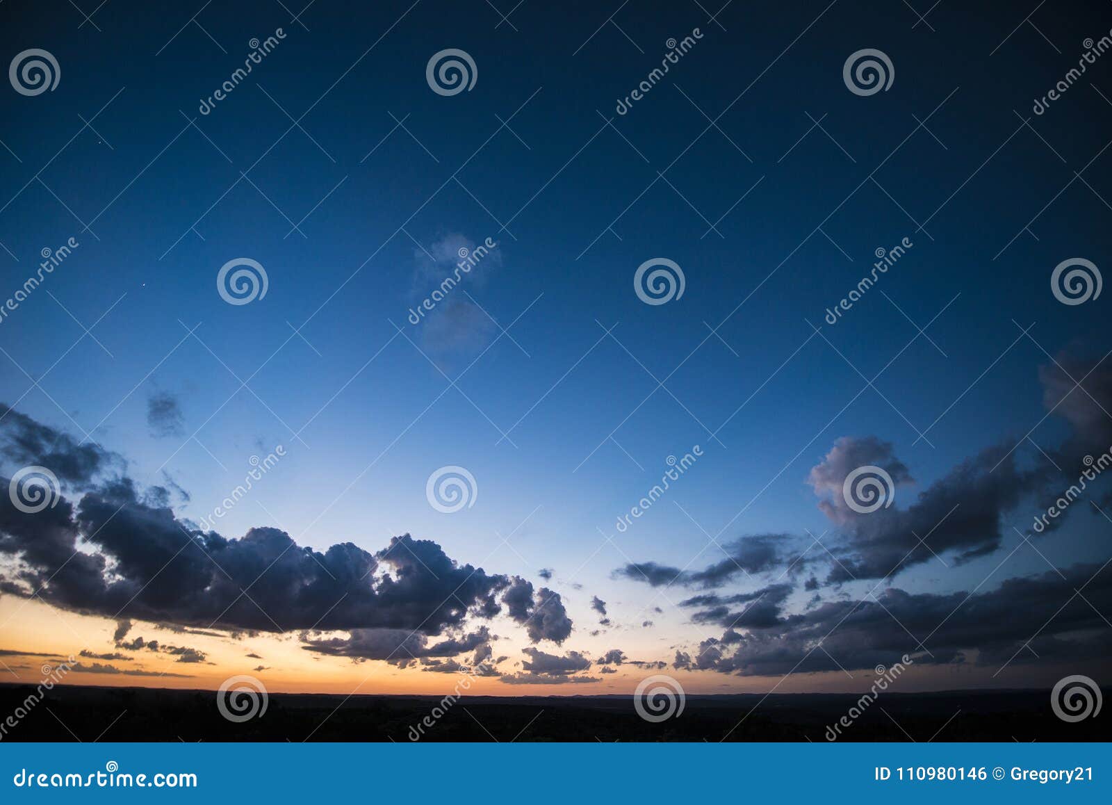 Big Sky with Clouds in West Texas Stock Photo - Image of cloud, texas ...