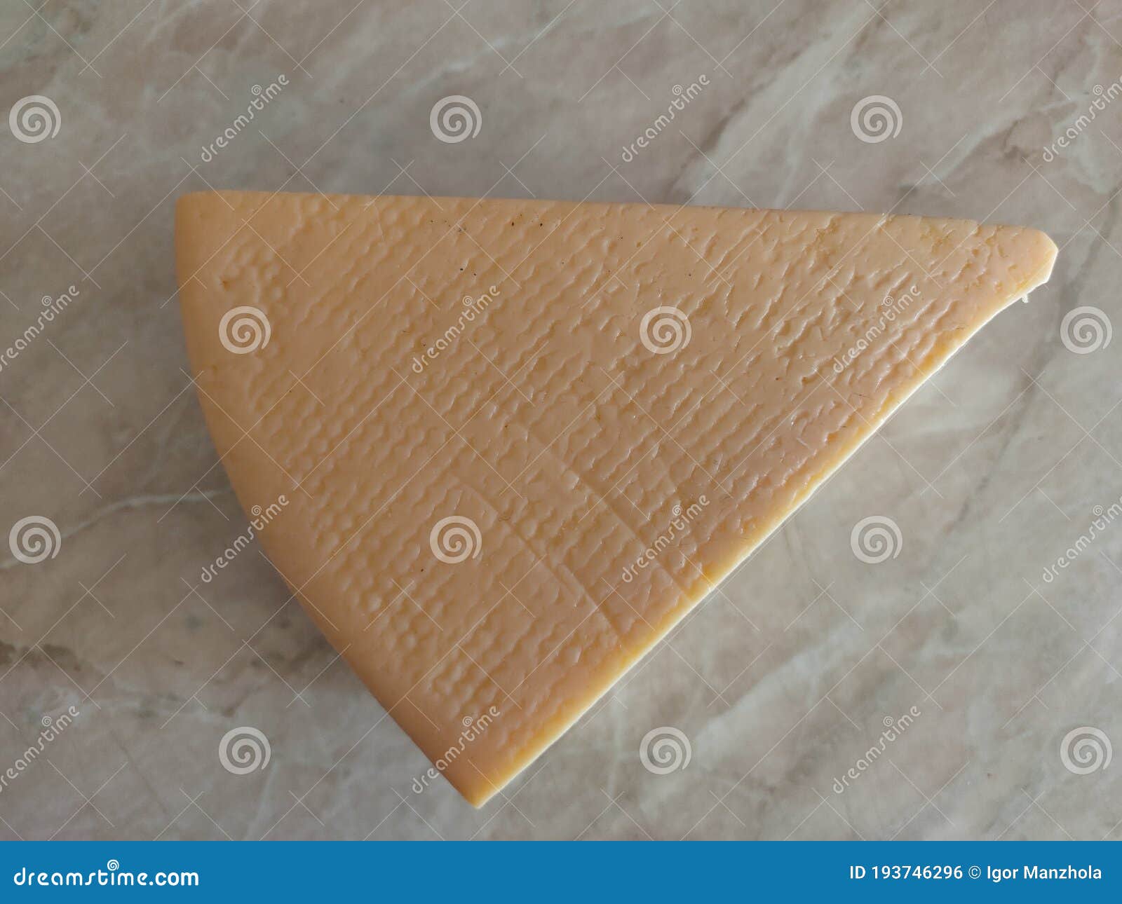 Big Slice of Cheese on the Table Stock Photo - Image of gourmet, health ...
