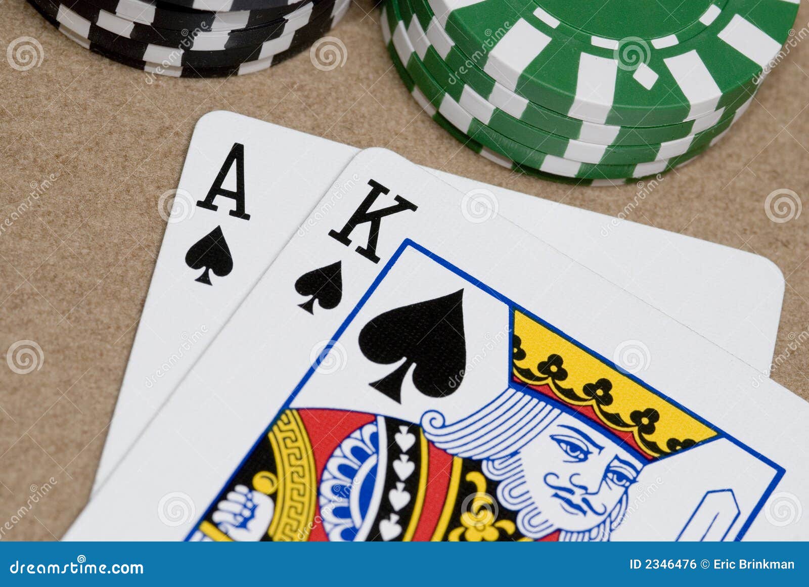Big Slick stock photo. Image of bluff, hole, gambling - 2346476