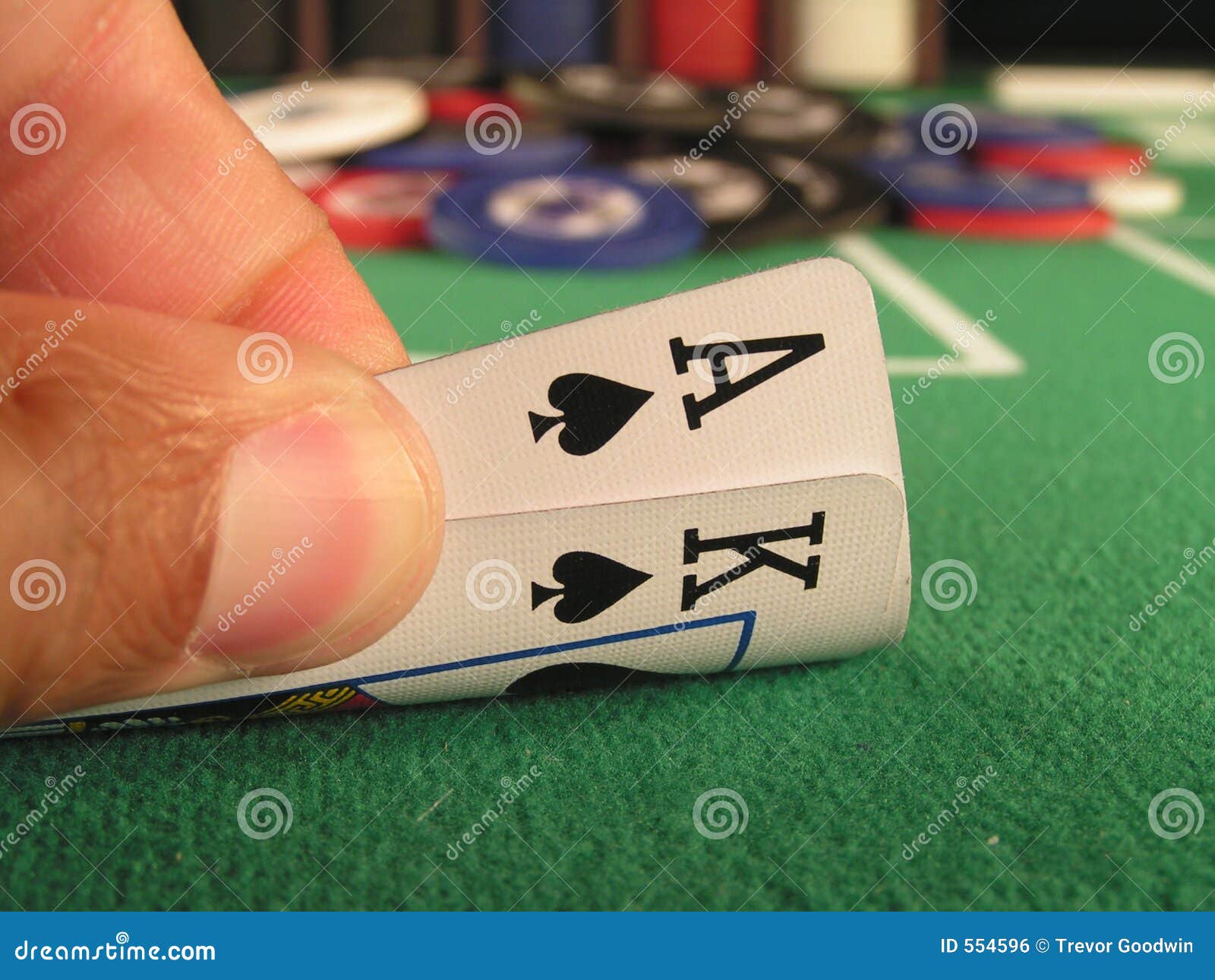 Big Slick Spades stock photo. Image of spades, suited, chip - 554596