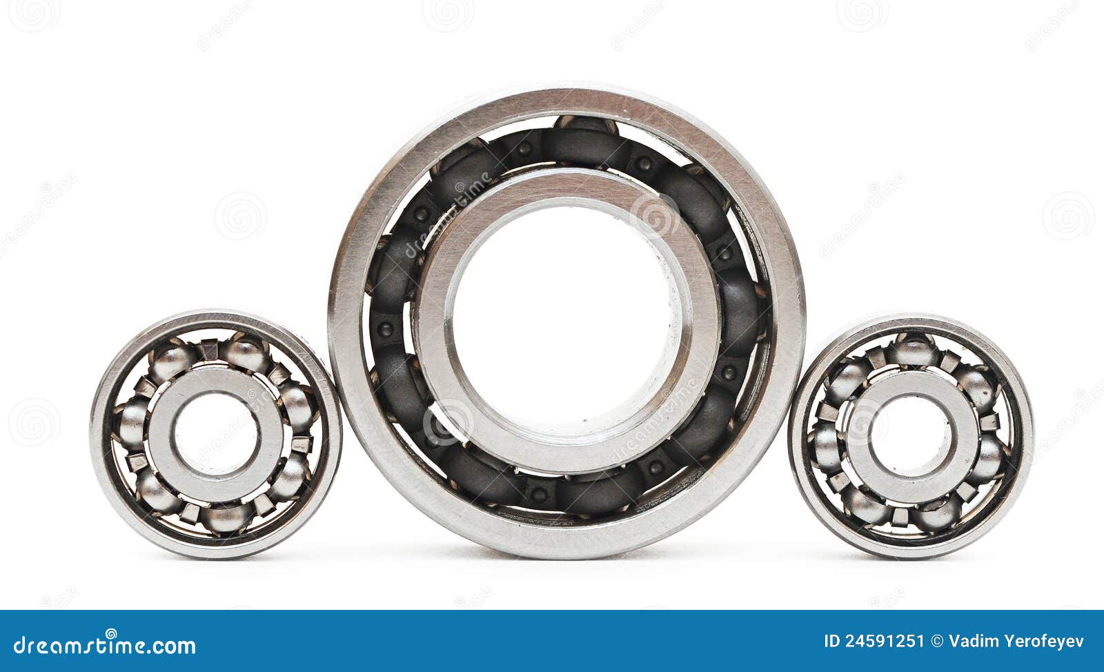 Big and Small Ball Bearings Stock Image - Image of construction, circle ...
