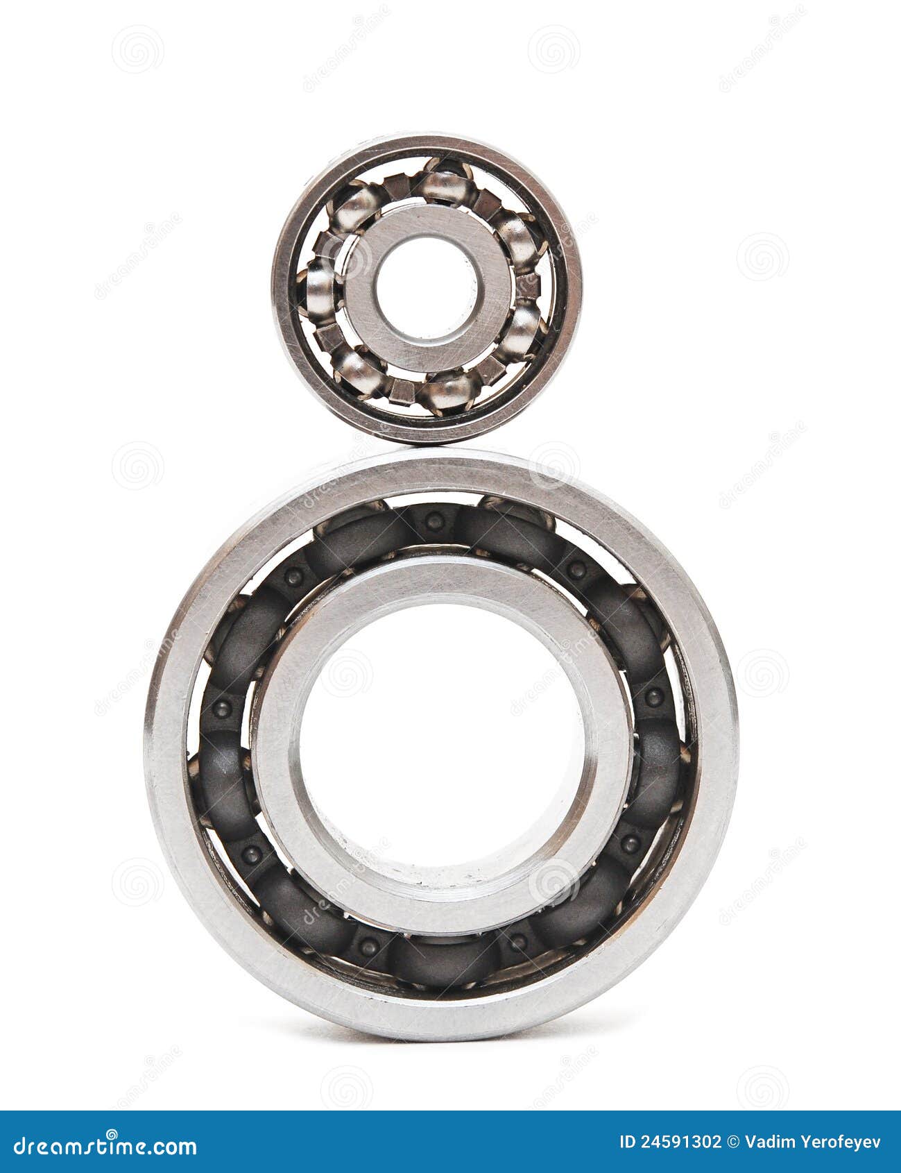 Big and Small Ball Bearings Stock Photo - Image of auto, material: 24591302