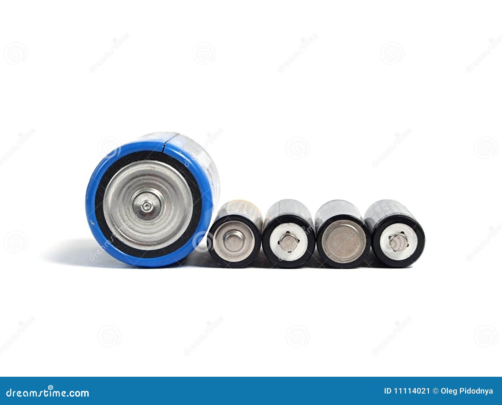 Big and small batteries stock image. Image of group, charge - 11114021