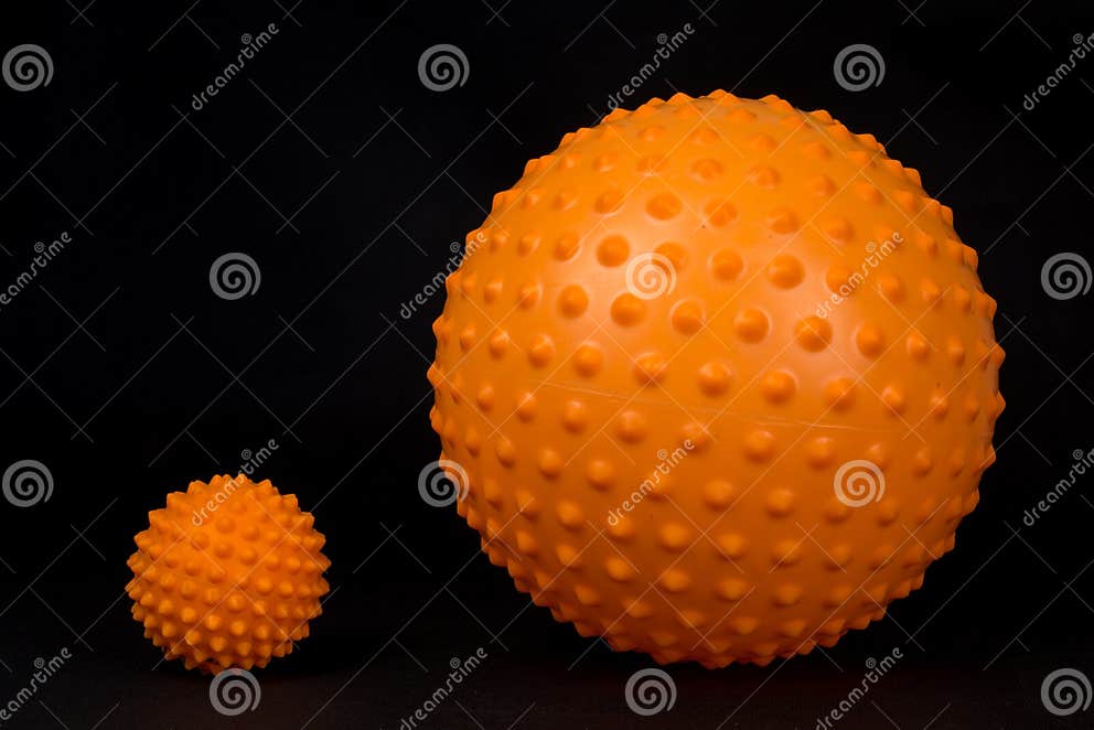 Big and Small Massage Balls Stock Image - Image of relax, fitness: 30562907