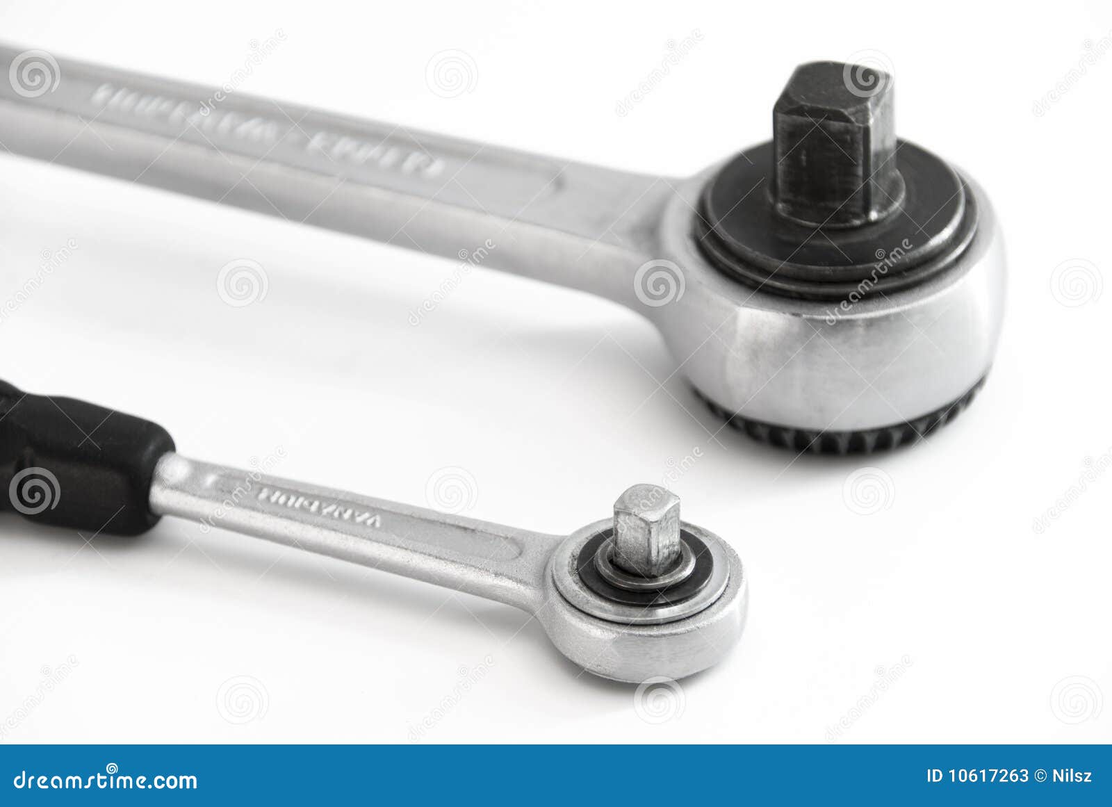 Big and small Ratchet Tool stock image. Image of assembly - 10617263