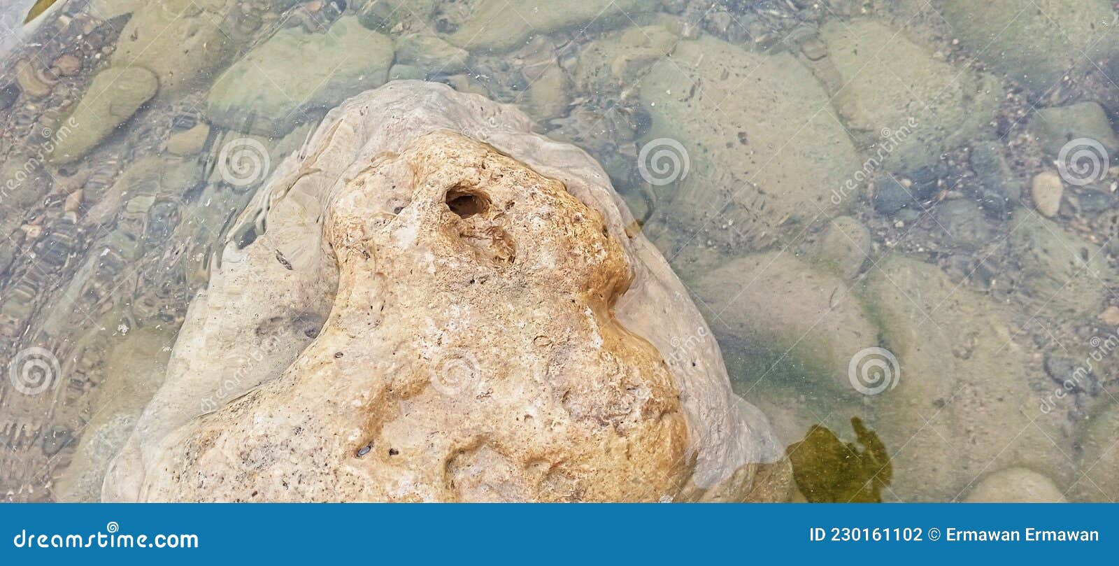 Big and Small Rocks by the River Stock Photo - Image of formation ...