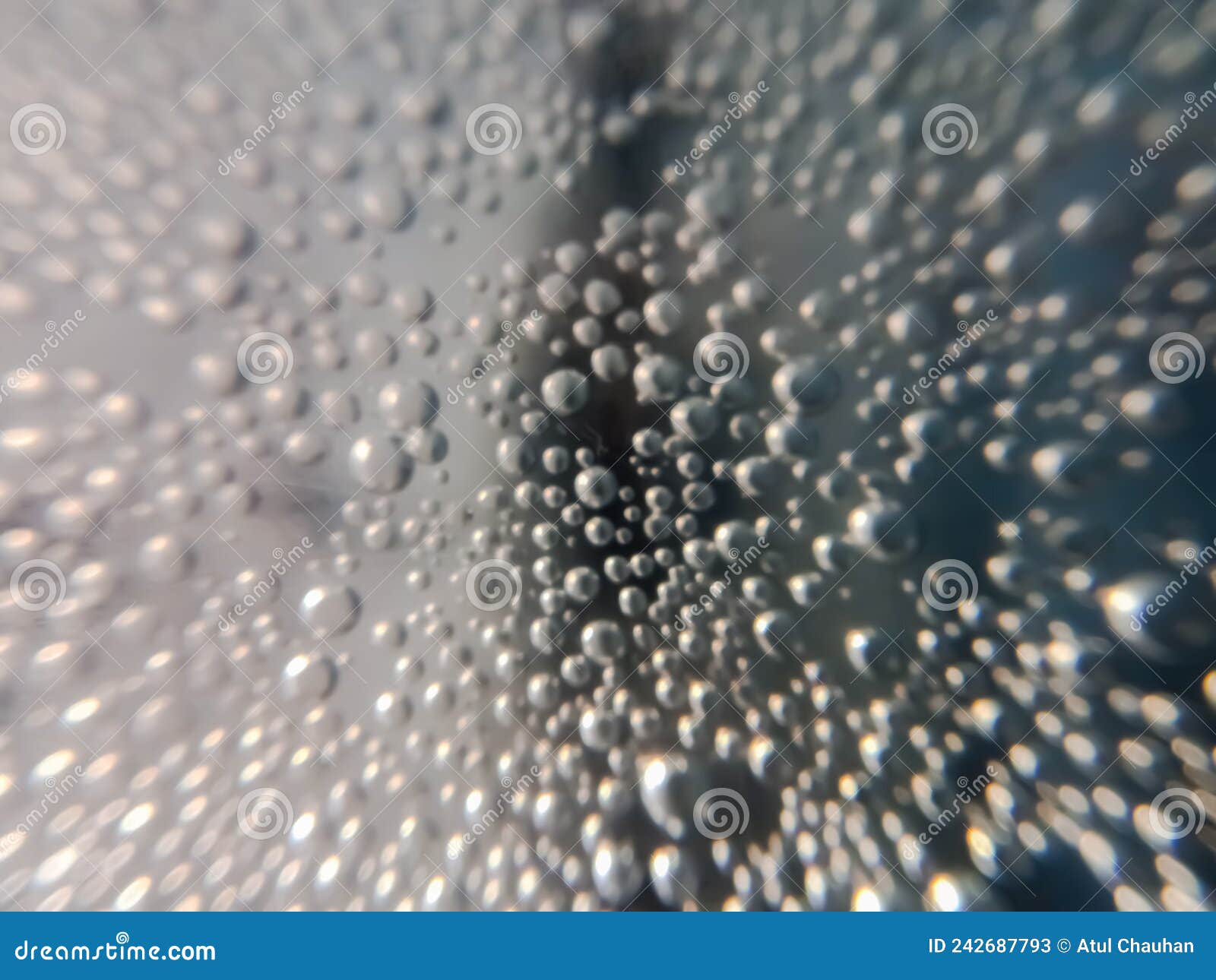 Big and Small Water Bubbles Background Stock Image - Image of nature ...