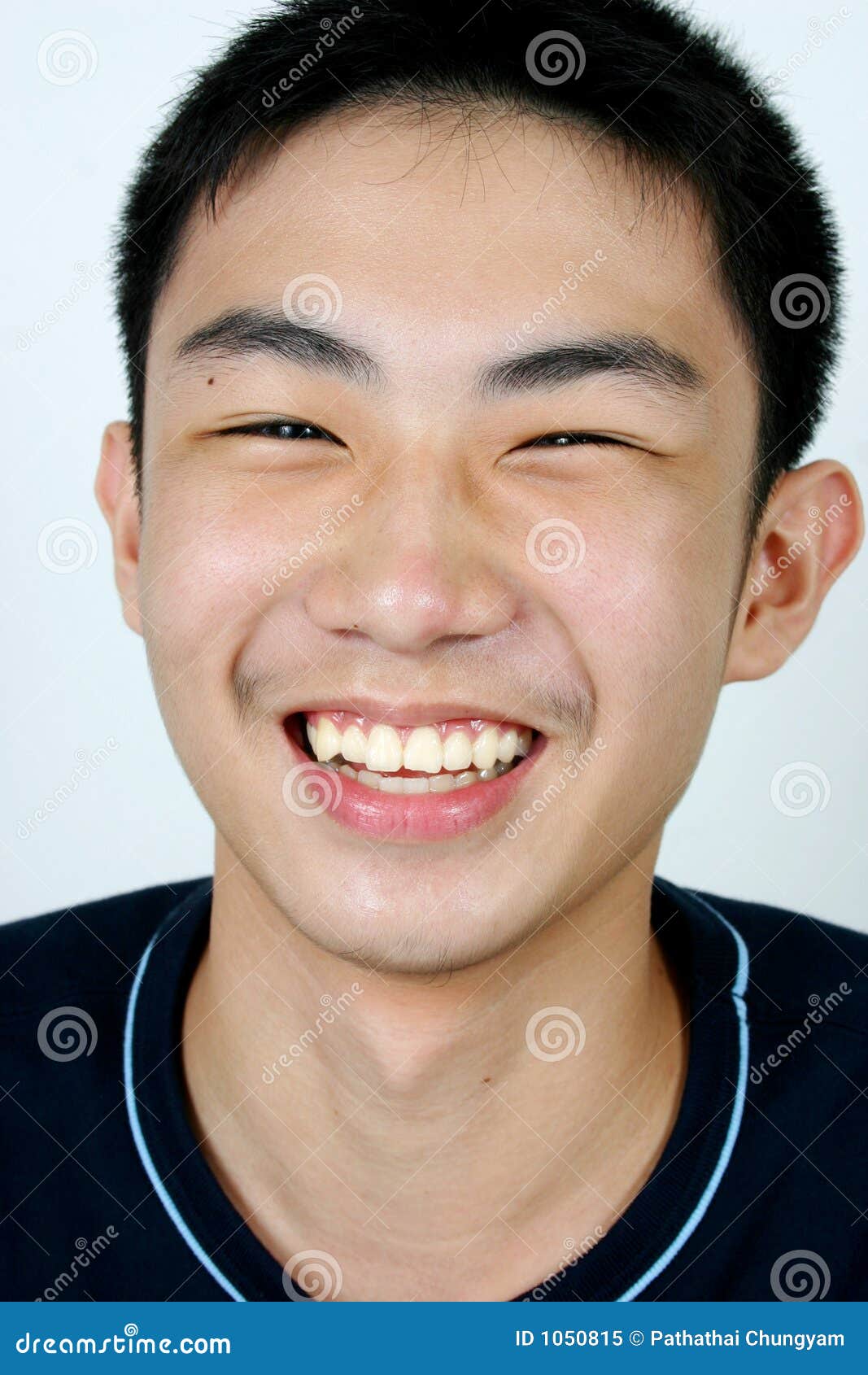 Big smile! stock image. Image of expression, isolated - 1050815