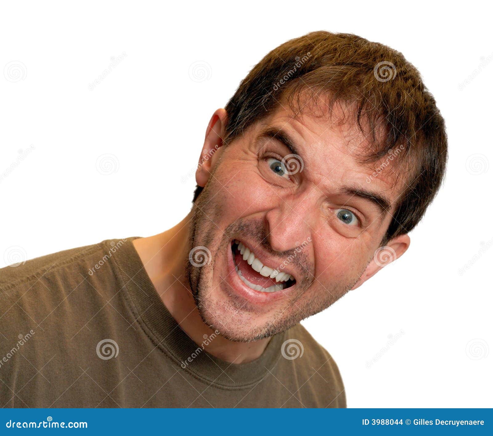 Big Smile stock photo. Image of victorious, white, expression - 3988044