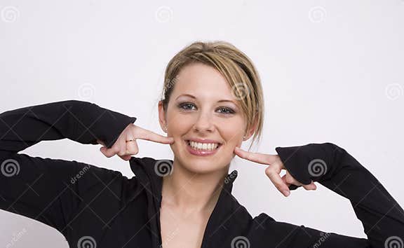 Big Smile stock photo. Image of hands, friendly, head - 4815294