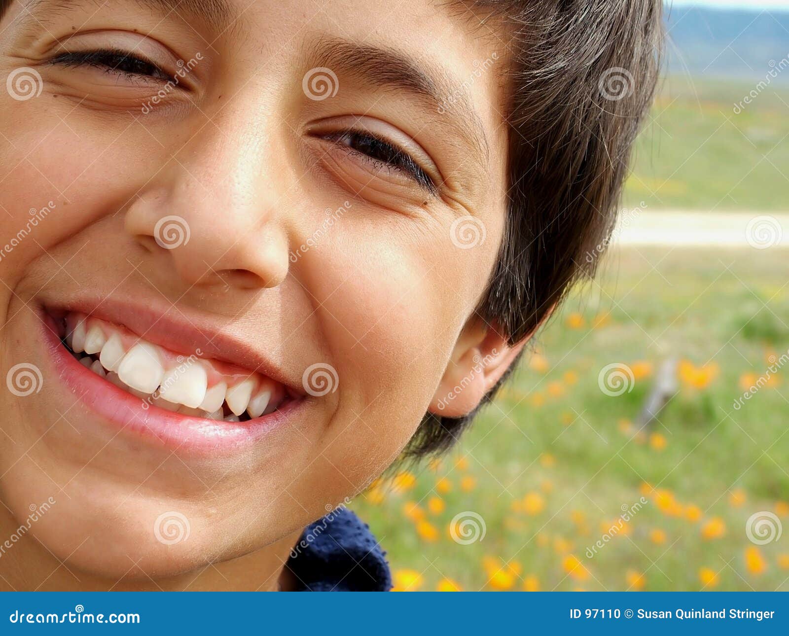 BIG Smile stock photo. Image of hispanic, teeth, grinning - 97110