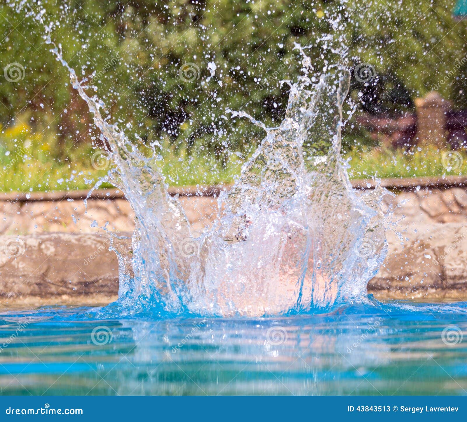 Big Splash stock image. Image of blue, time, ideas, child - 43843513