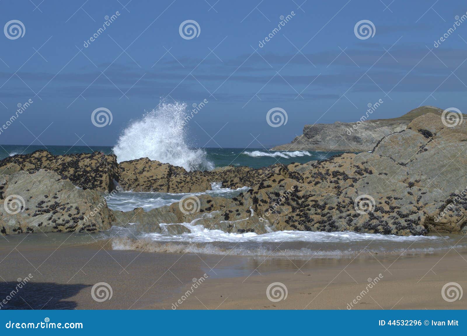 Big splash stock photo. Image of sand, holidays, england - 44532296