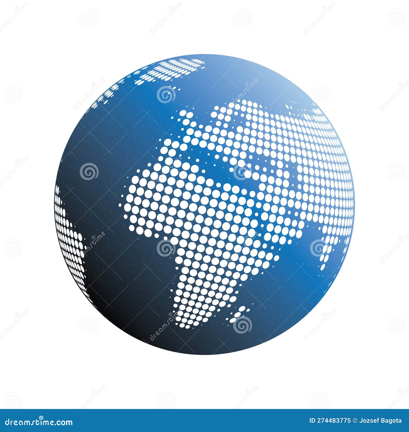 Globalisation Vector Illustration. Scheme How World Connection ...