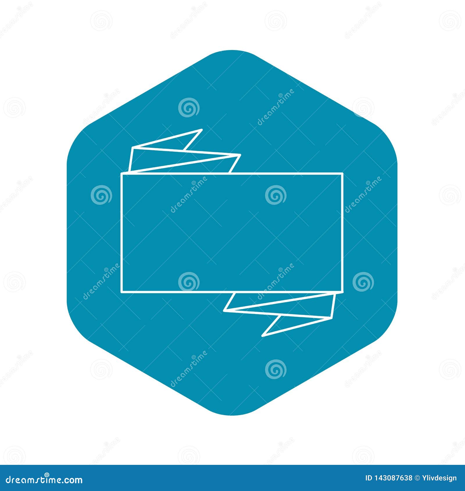 Big Square Banner Icon Outline Style Stock Illustrations – 27 Big ...