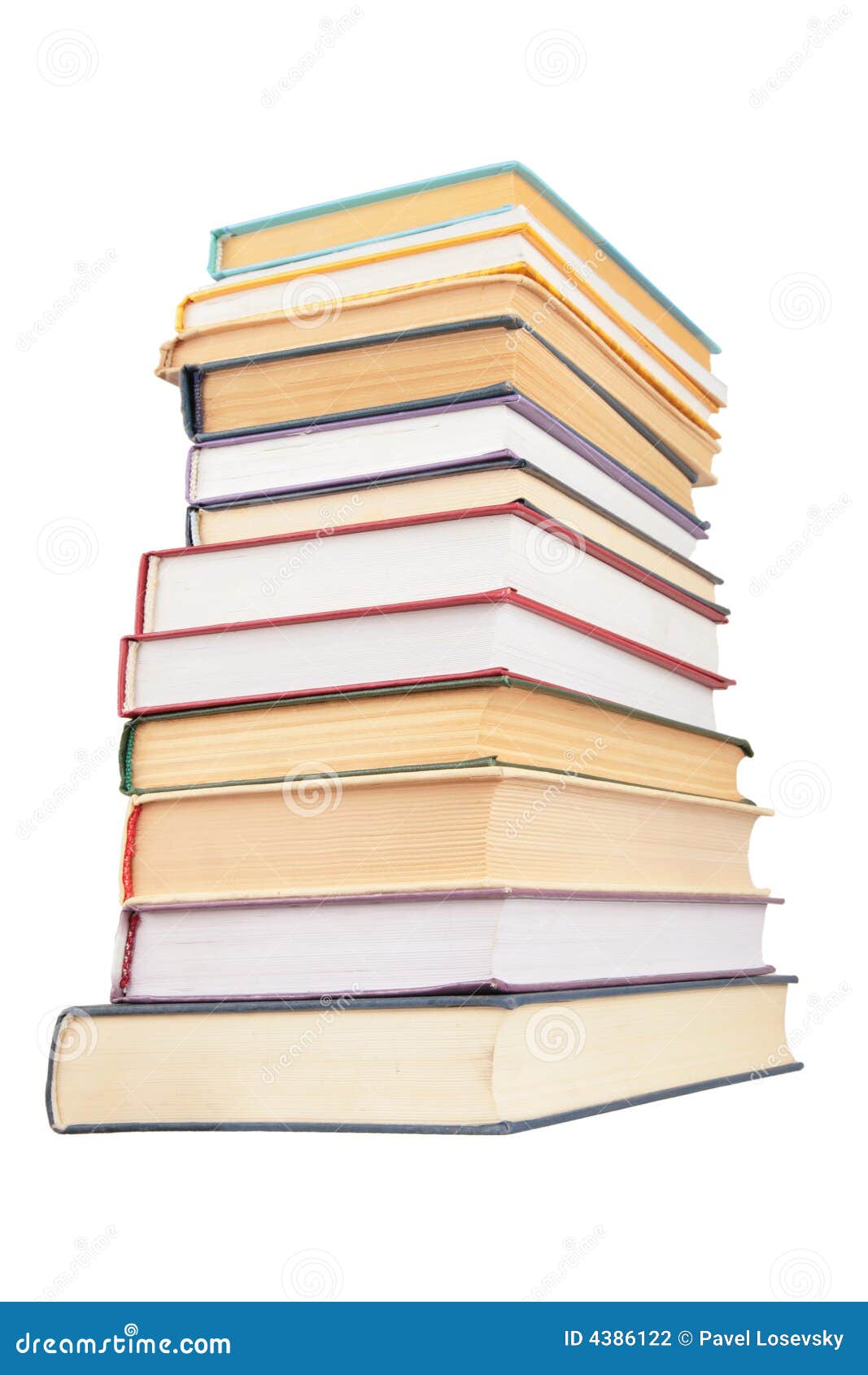 Big stack of books 2 stock photo. Image of correspondence - 4386122