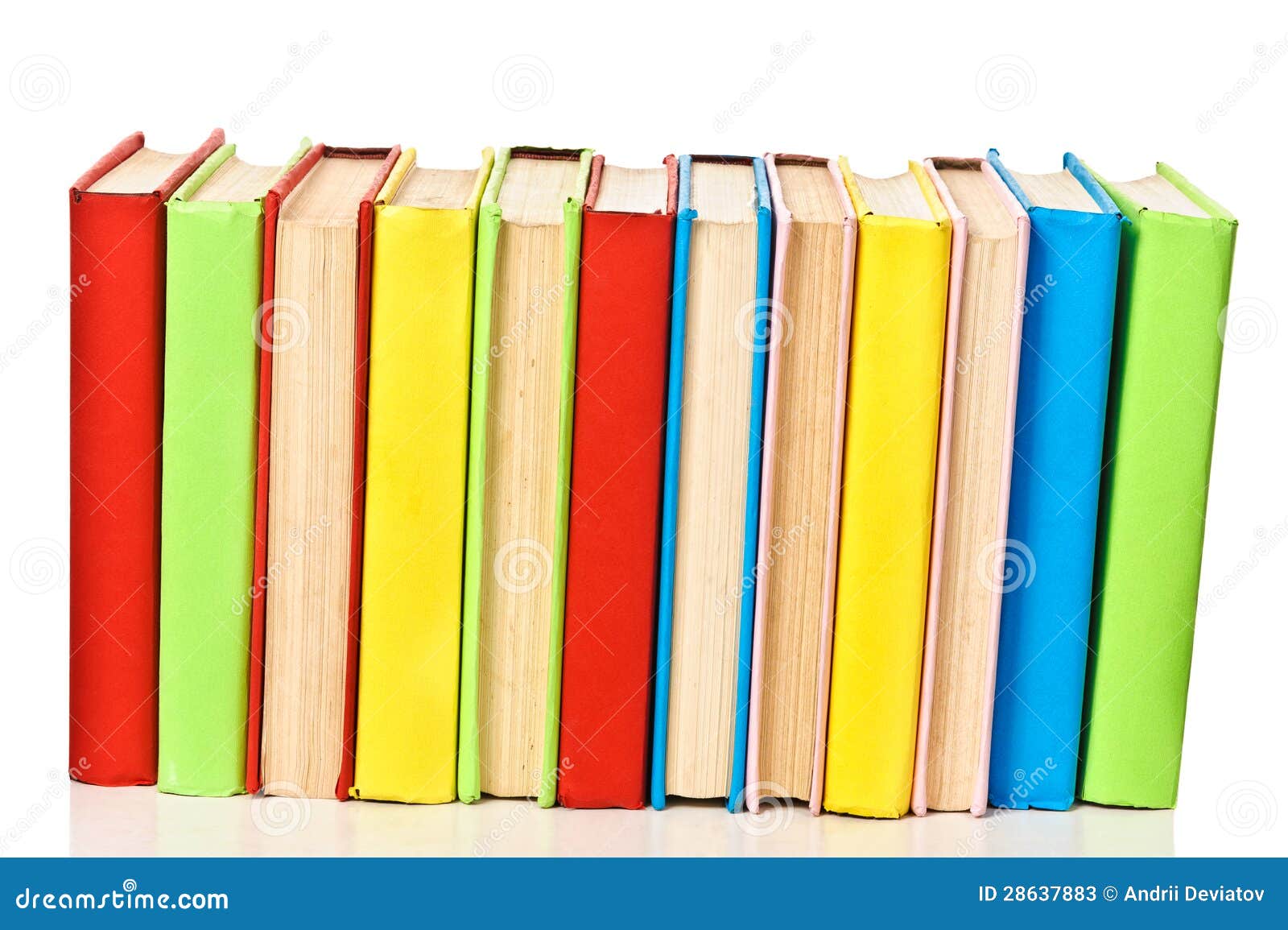 Big Stack of Books in Hard Cover, View from Back Stock Image - Image of ...
