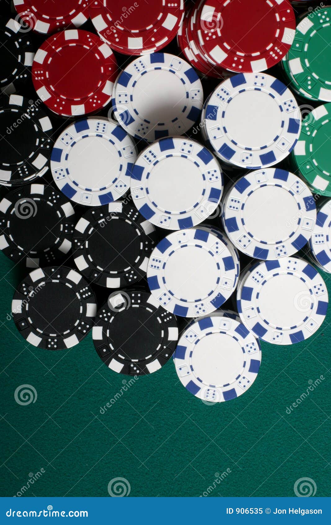 Big Stack of Chips with Copy Space Stock Image - Image of dollars ...