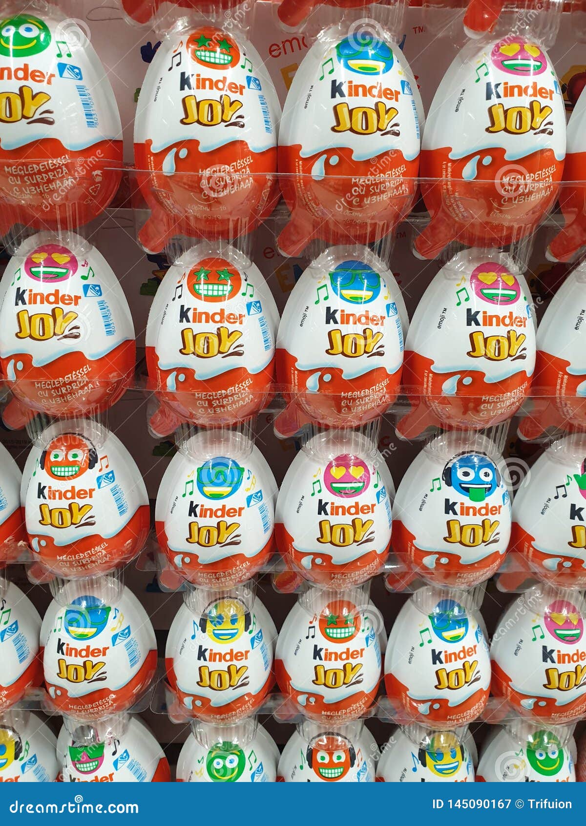 Kinder eggs editorial photography. Image of holiday - 145090167