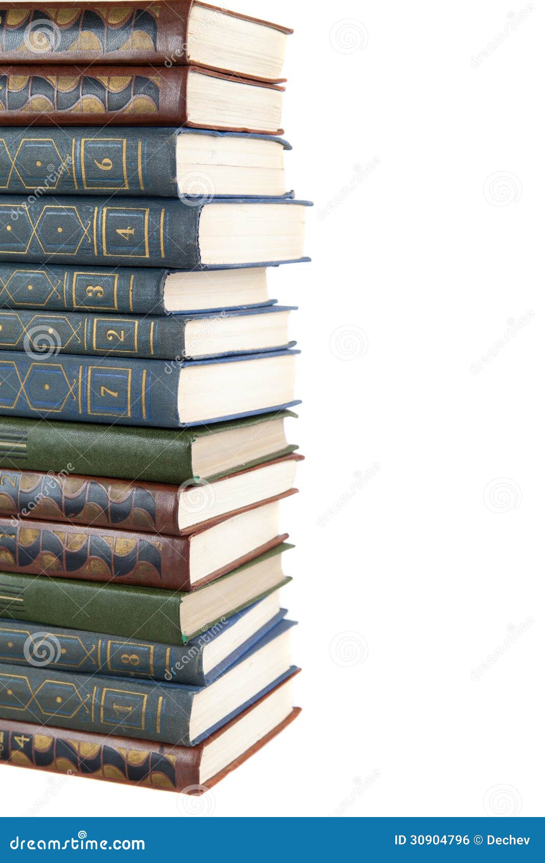 Big Stack of Old Antique Books Stock Photo - Image of bookstore ...