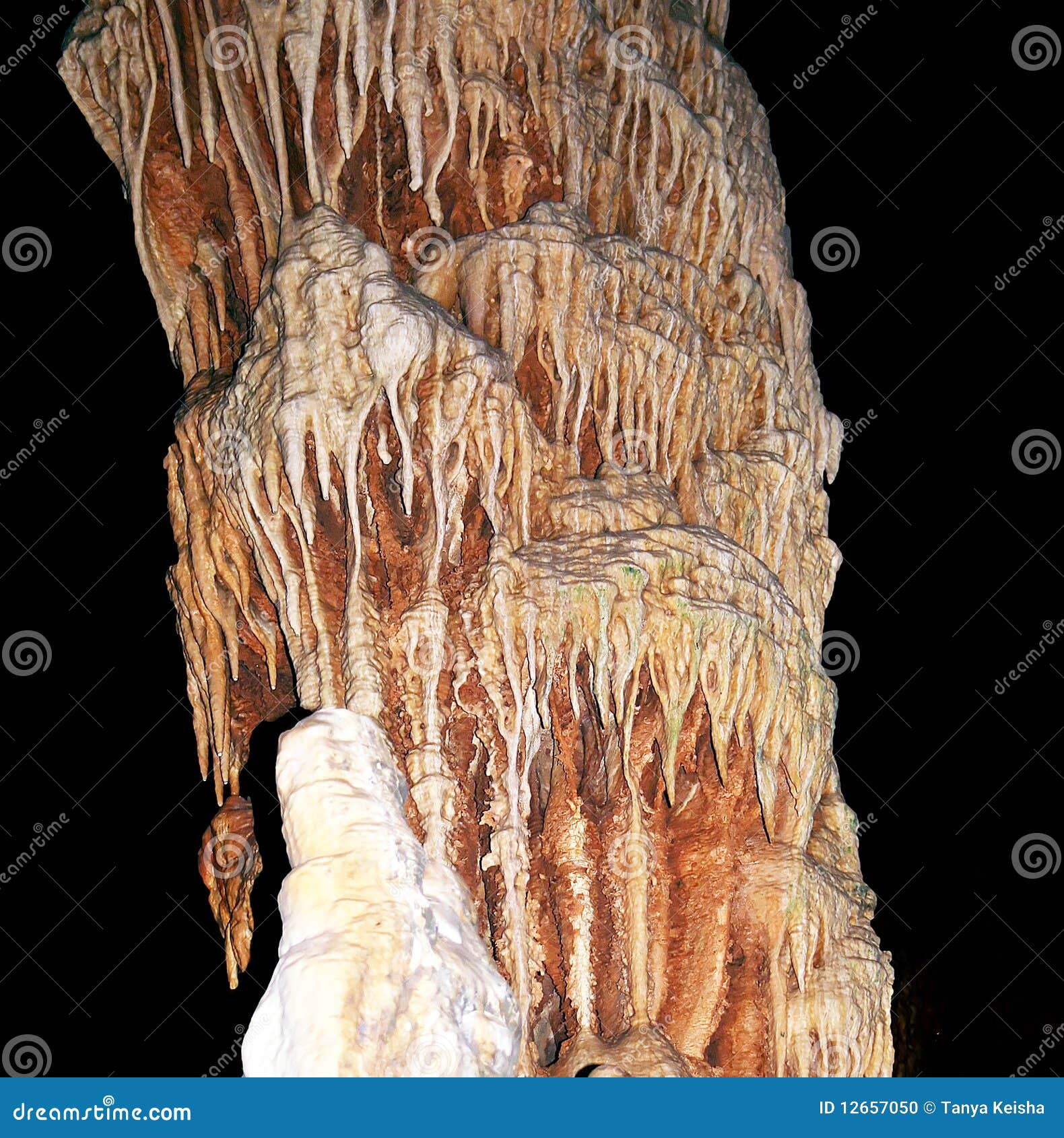 Big stalactites stock photo. Image of ground, attractive - 12657050
