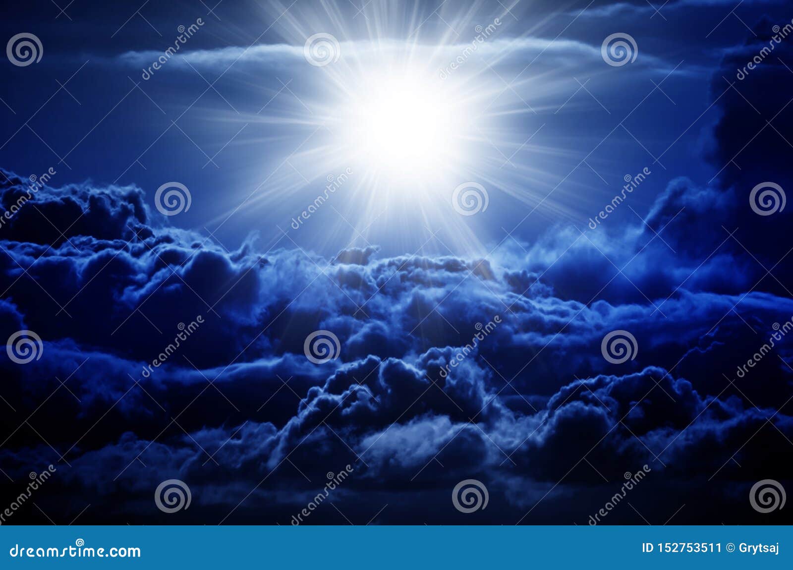 Big Star on the Night Sky stock image. Image of night - 152753511
