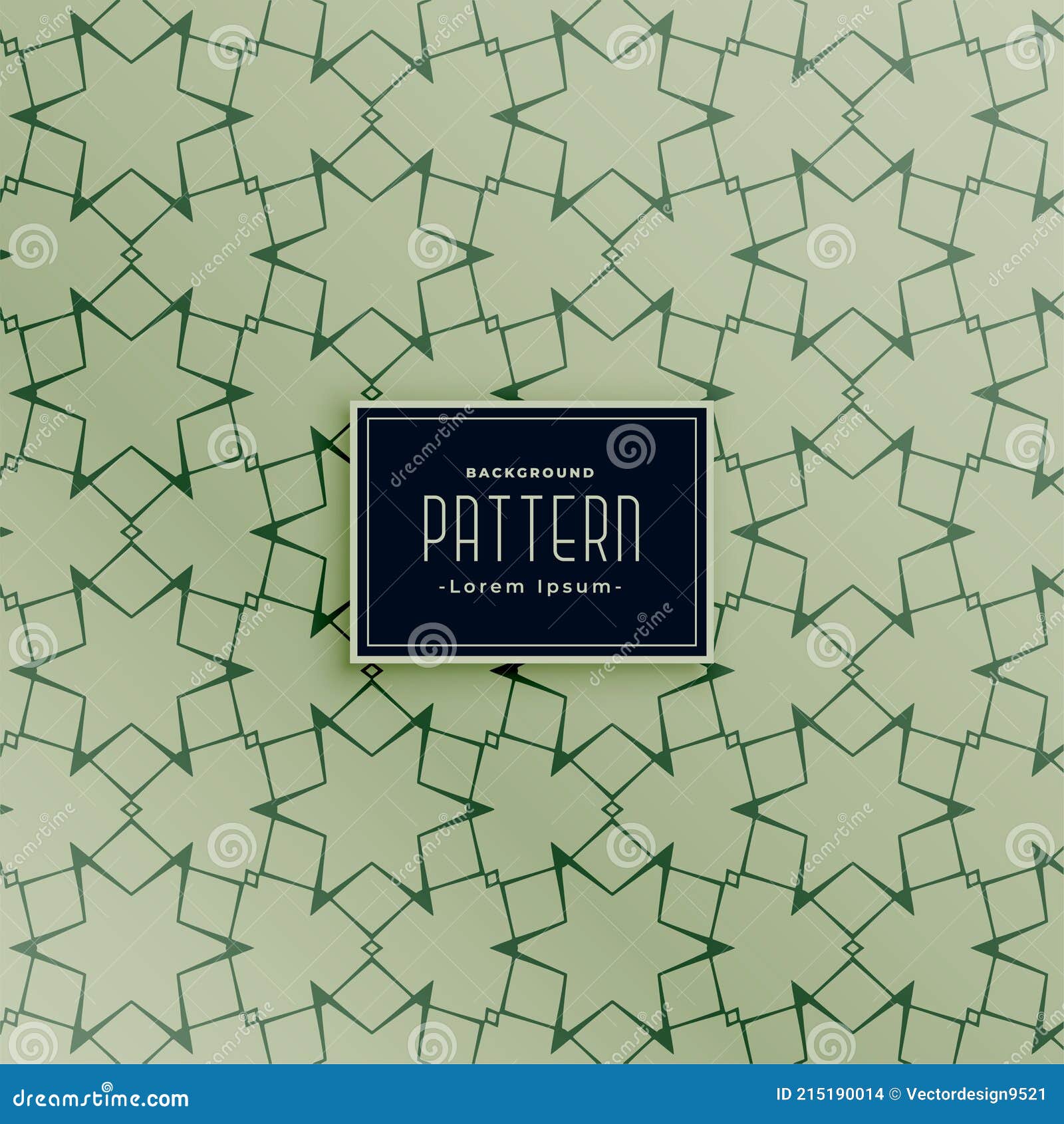 Big Star Shape Line Pattern Background Design Stock Vector ...