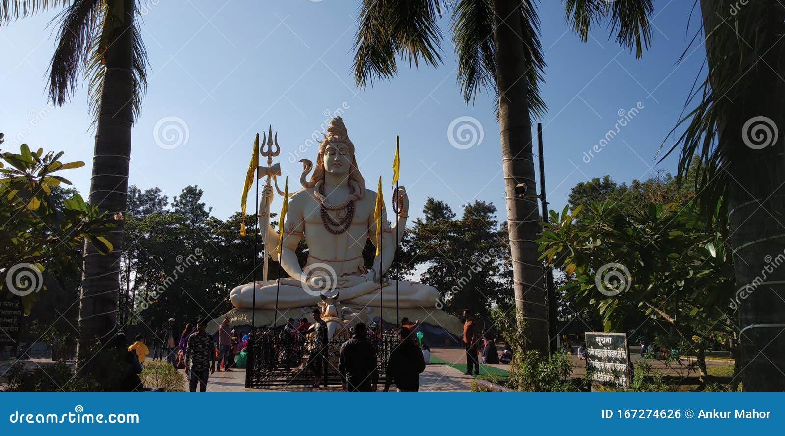Big Statue of Shiv editorial photo. Image of shiv, statue - 167274626