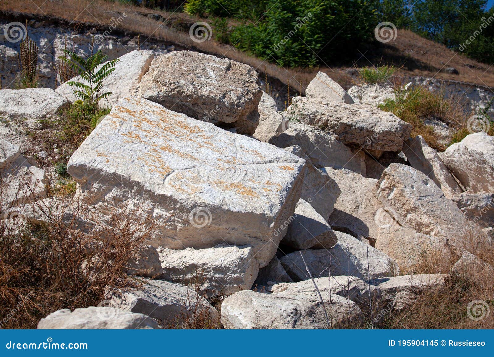 Stone blocks stock image. Image of natural, strong, surface - 195904145