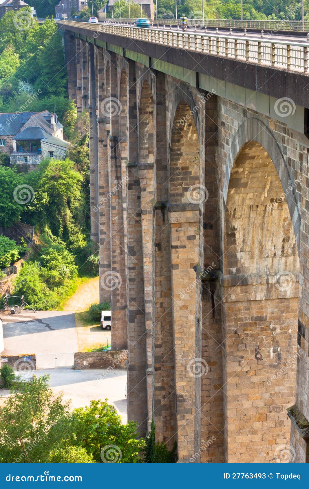 Big Stone Bridge stock image. Image of park, summer, destinations ...