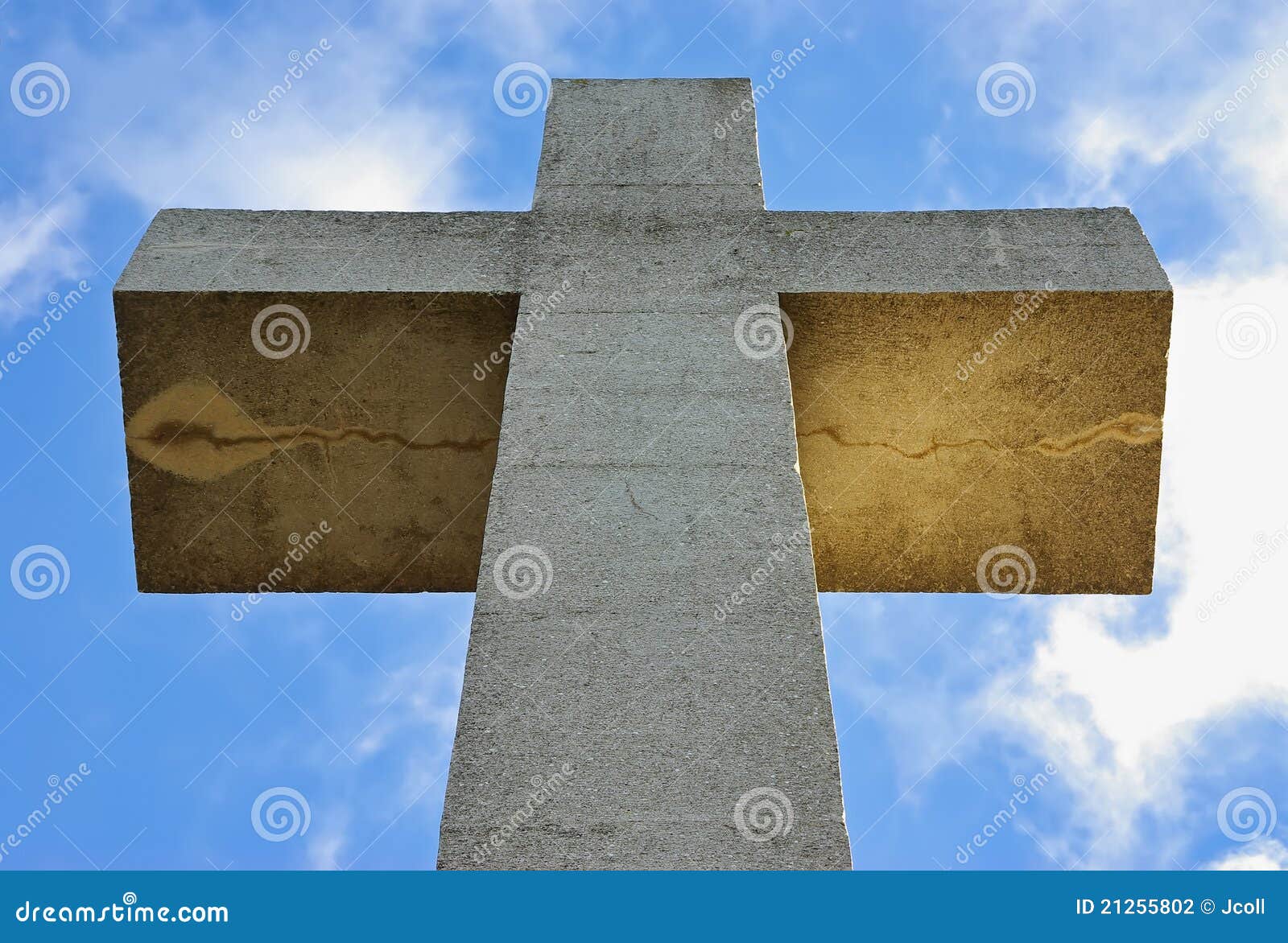 Big Stone Cross stock photo. Image of religious, sacrifice - 21255802