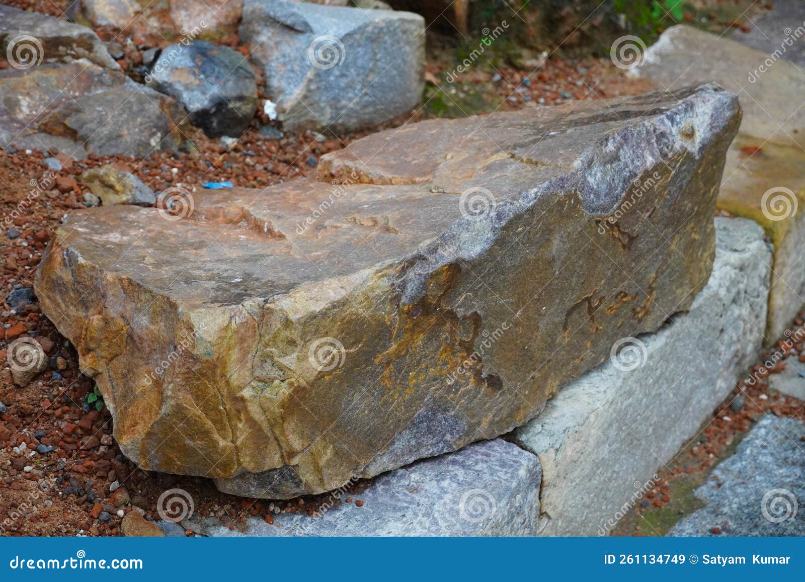 Big stone image stock image. Image of architecture, concrete - 261134749