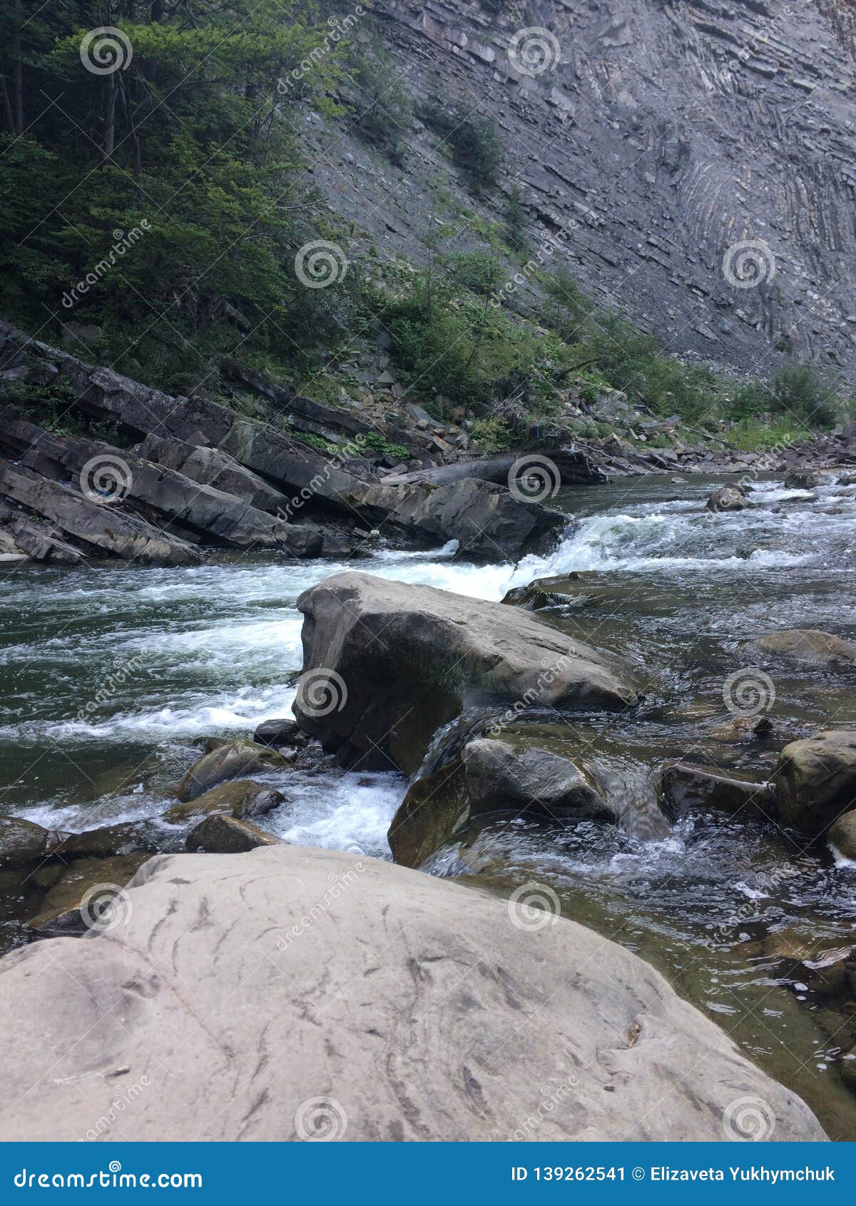 Big stone stones and river stock image. Image of stones - 139262541