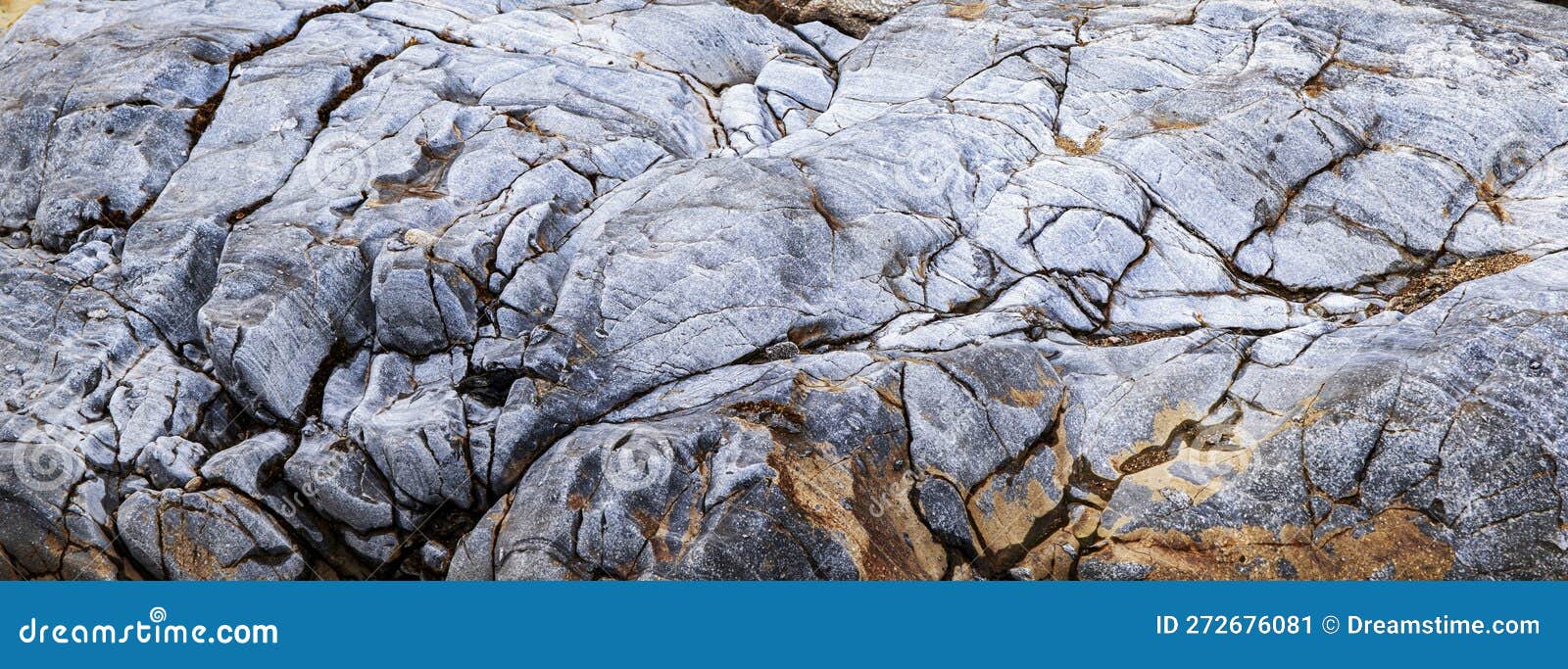 Big Stone Texture Eroded by the River Water Stock Image - Image of ...