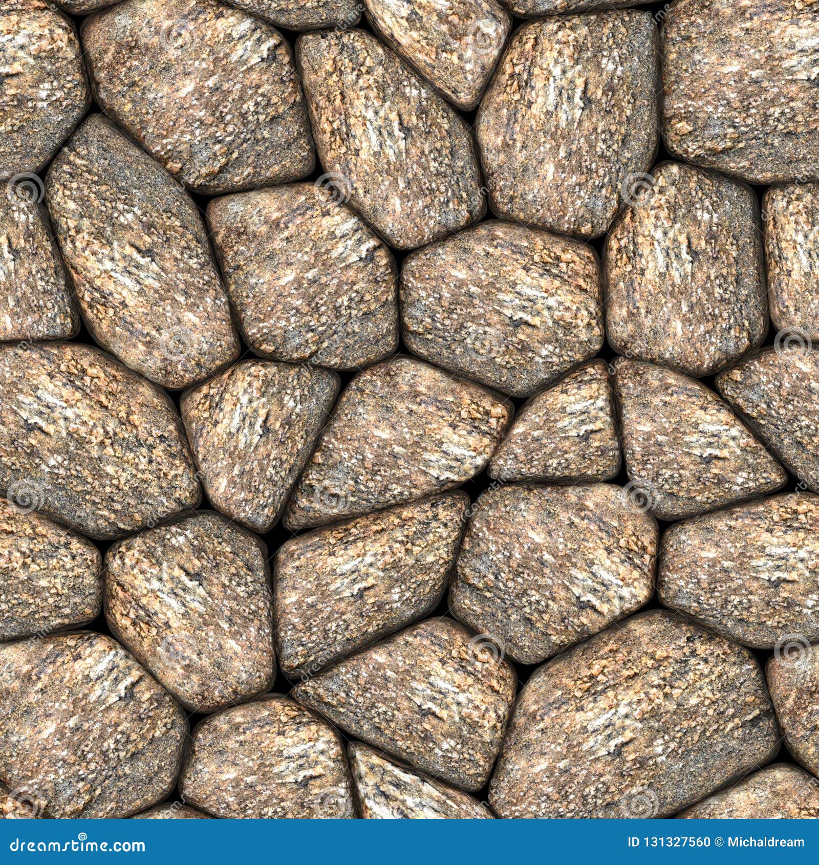 Big stone wall 0035 stock illustration. Illustration of seamless ...