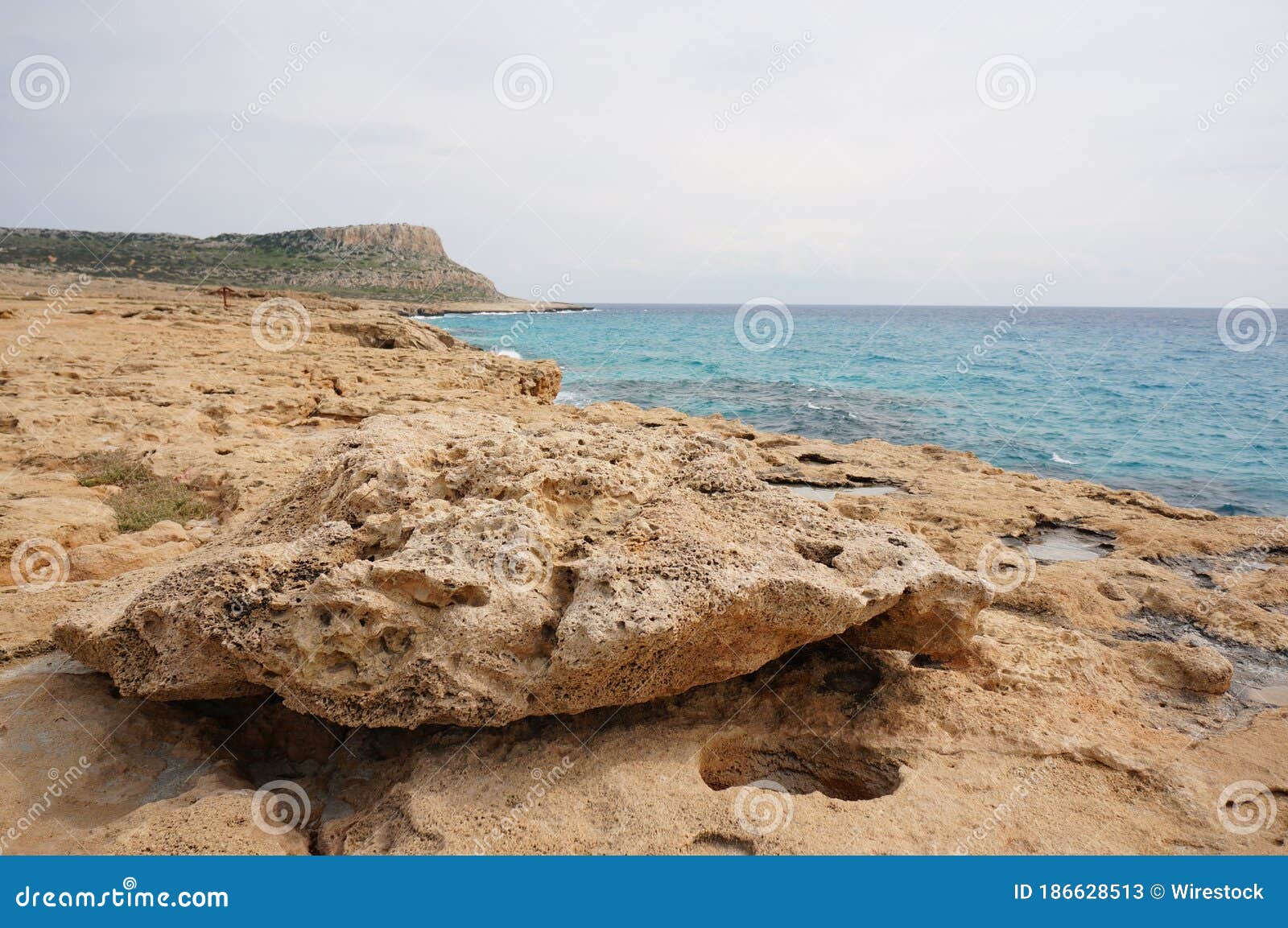 Big Stones on the Shore during Daytime in Cyprus Stock Image - Image of ...